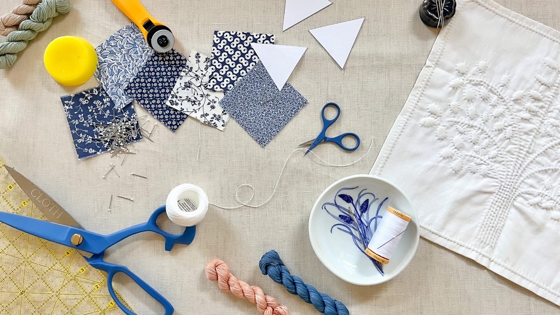 Hand-Sewn Quilting Series II: English Paper Piecing - Tatter